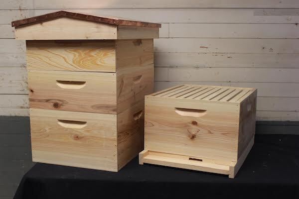 Apiary Kit with English Copper Top: 8 Frame | Midnight Bee Supply