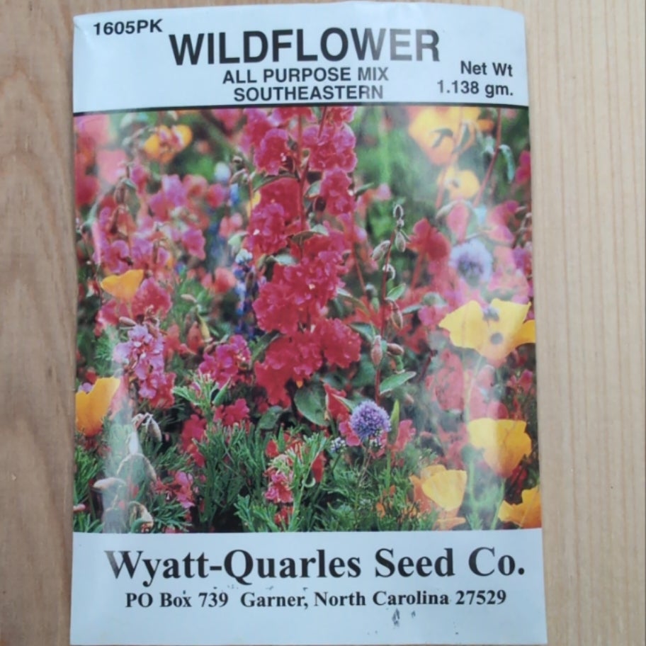 Wildflower All Purpose Southeast Seed Packet | Midnight Bee Supply