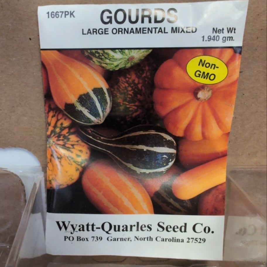 Gourds Large Ornamental Mixed Seed Packet | Midnight Bee Supply