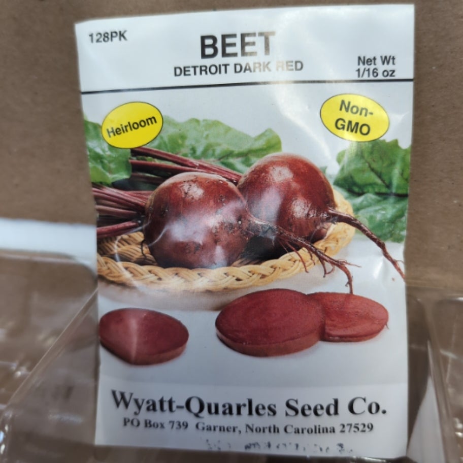 Beet Detroit Dark Red Seed Packet | Midnight Bee Supply